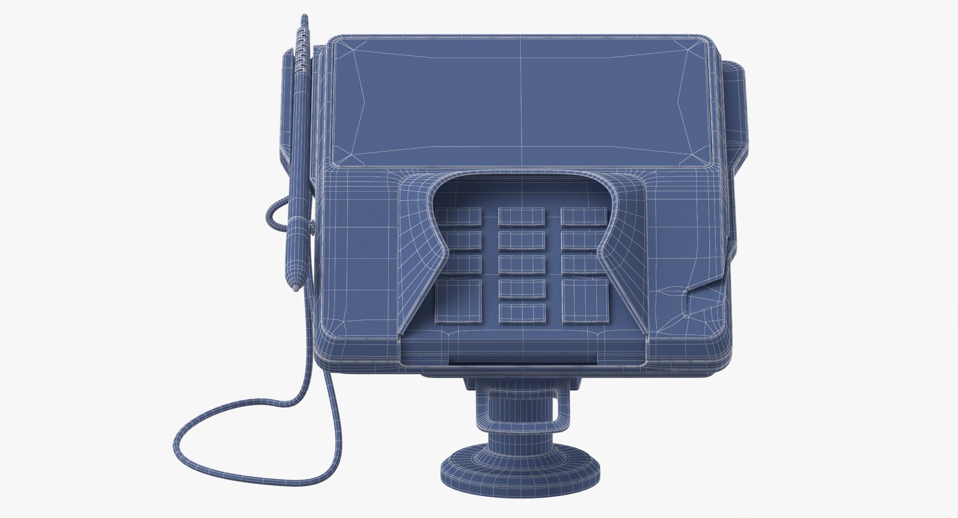 Credit Card Processing Device model - TurboSquid 2048078