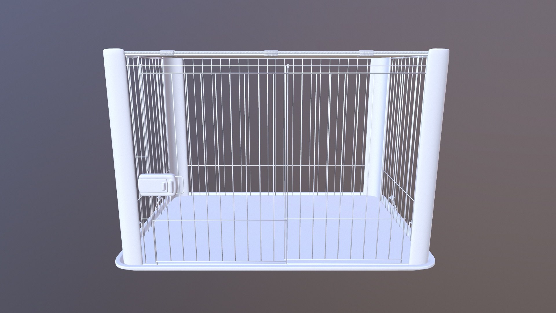 Dog Cage 3D Model - TurboSquid 2030446
