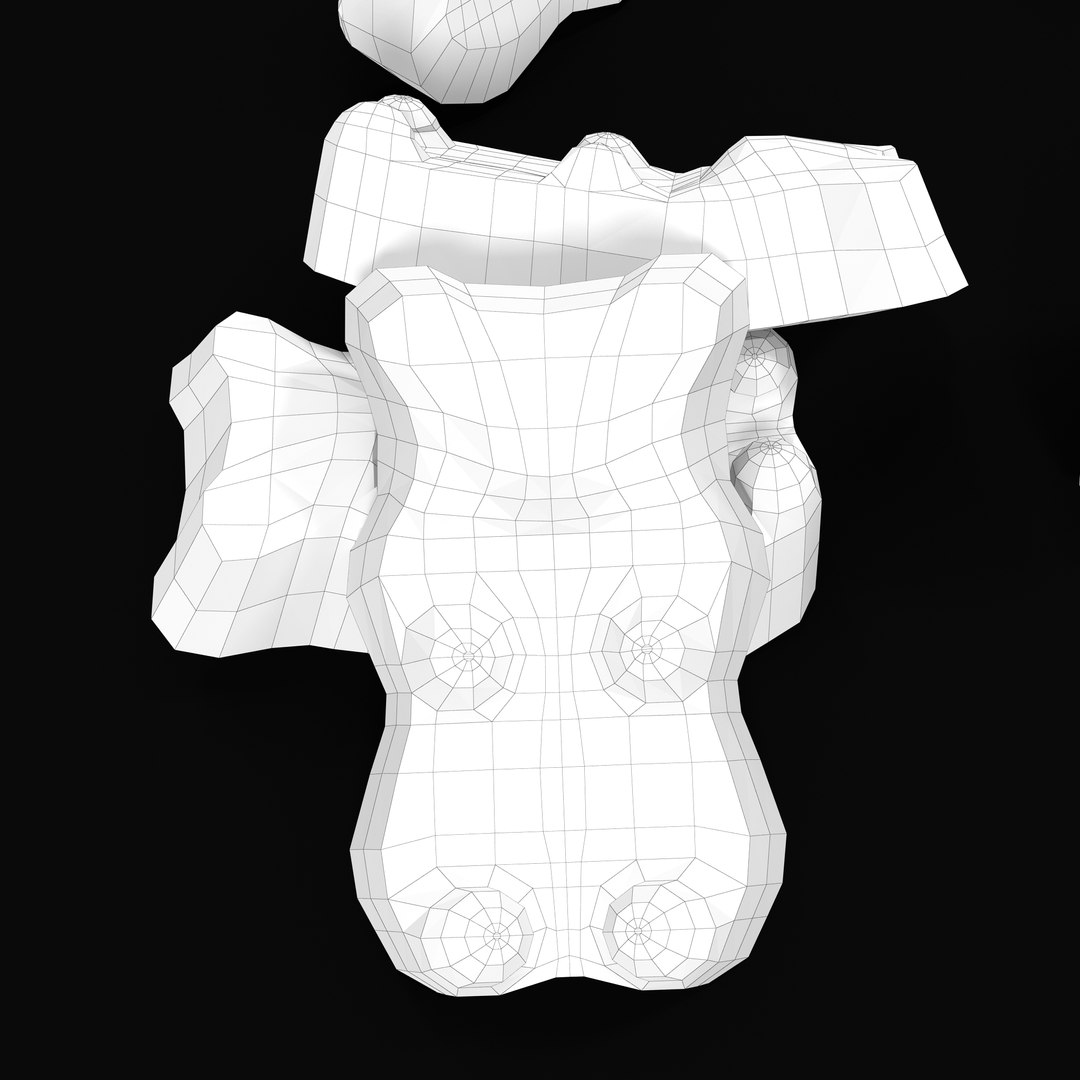 3d Model Haribo Gold-bears