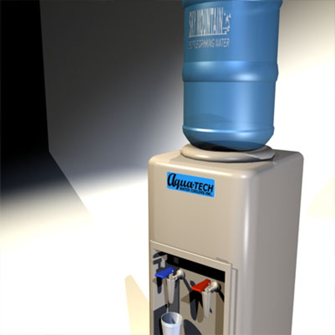 3d Locker Water Cooler 01