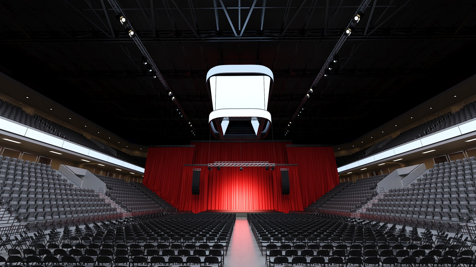 3D Arena Event Stage - TurboSquid 2334271