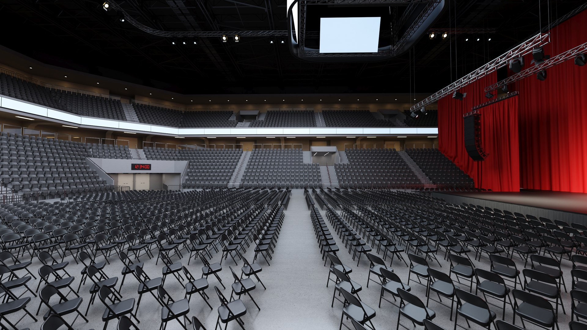 3D Arena Event Stage - TurboSquid 2334271