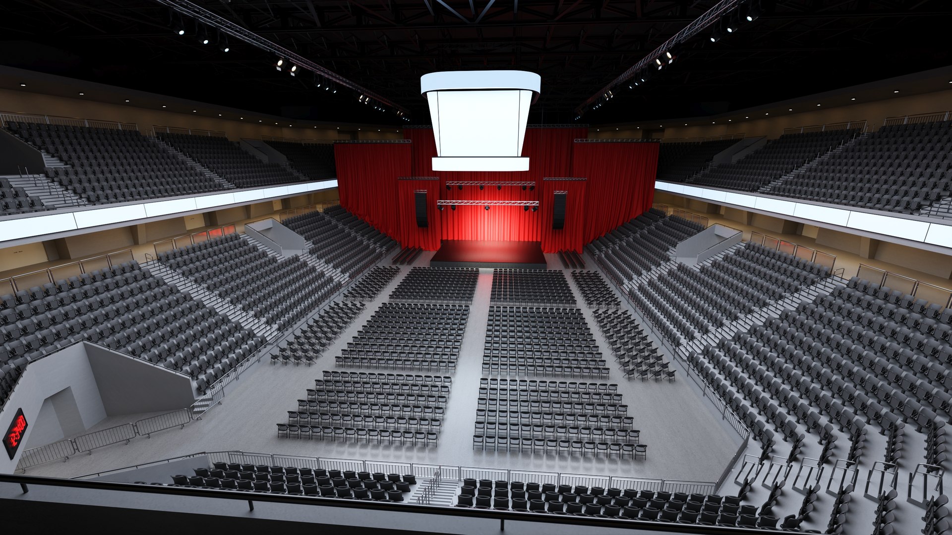 3D Arena Event Stage - TurboSquid 2334271
