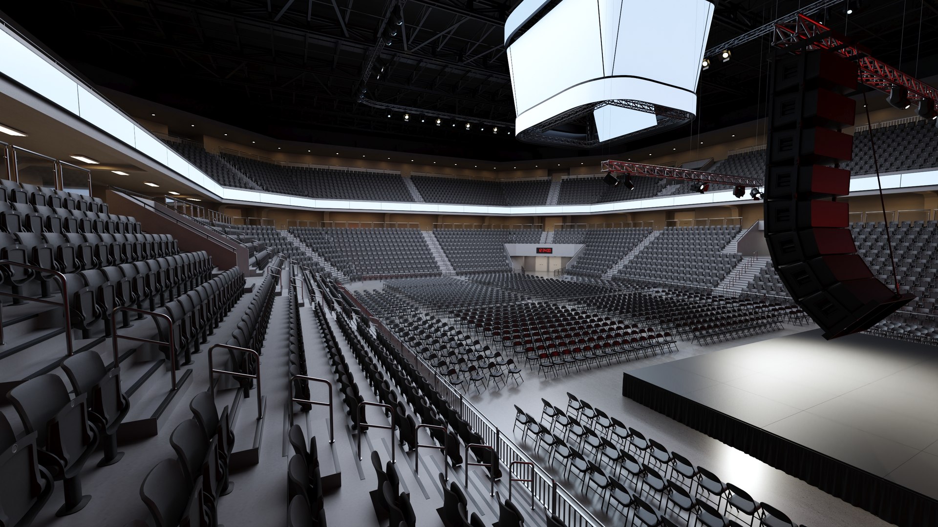 3D Arena Event Stage - TurboSquid 2334271