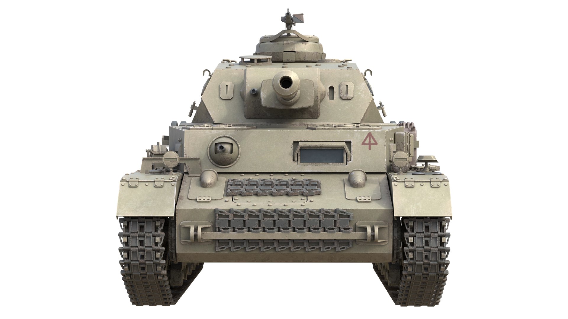 Panzer IV German Medium Tank 3D - TurboSquid 2301842