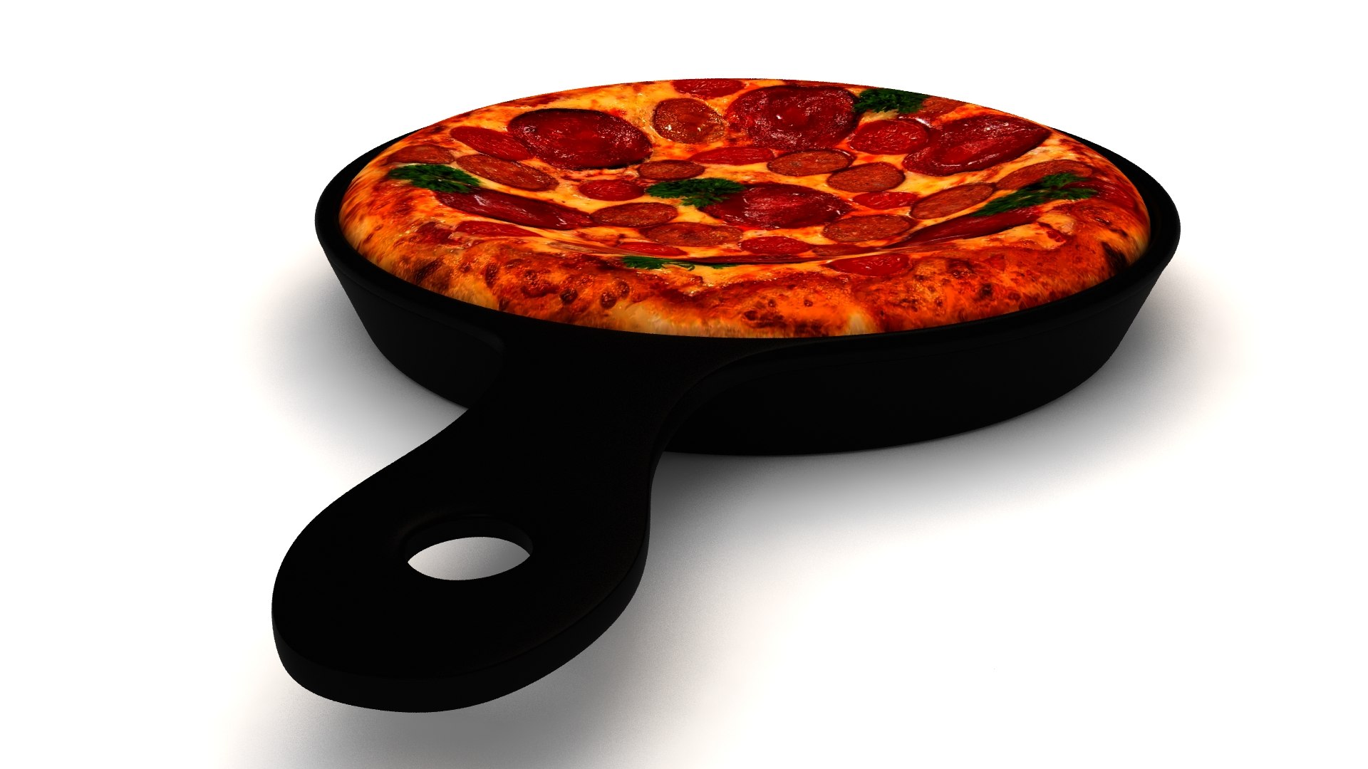 3D Chili Cheese Pizza Model - TurboSquid 2535099