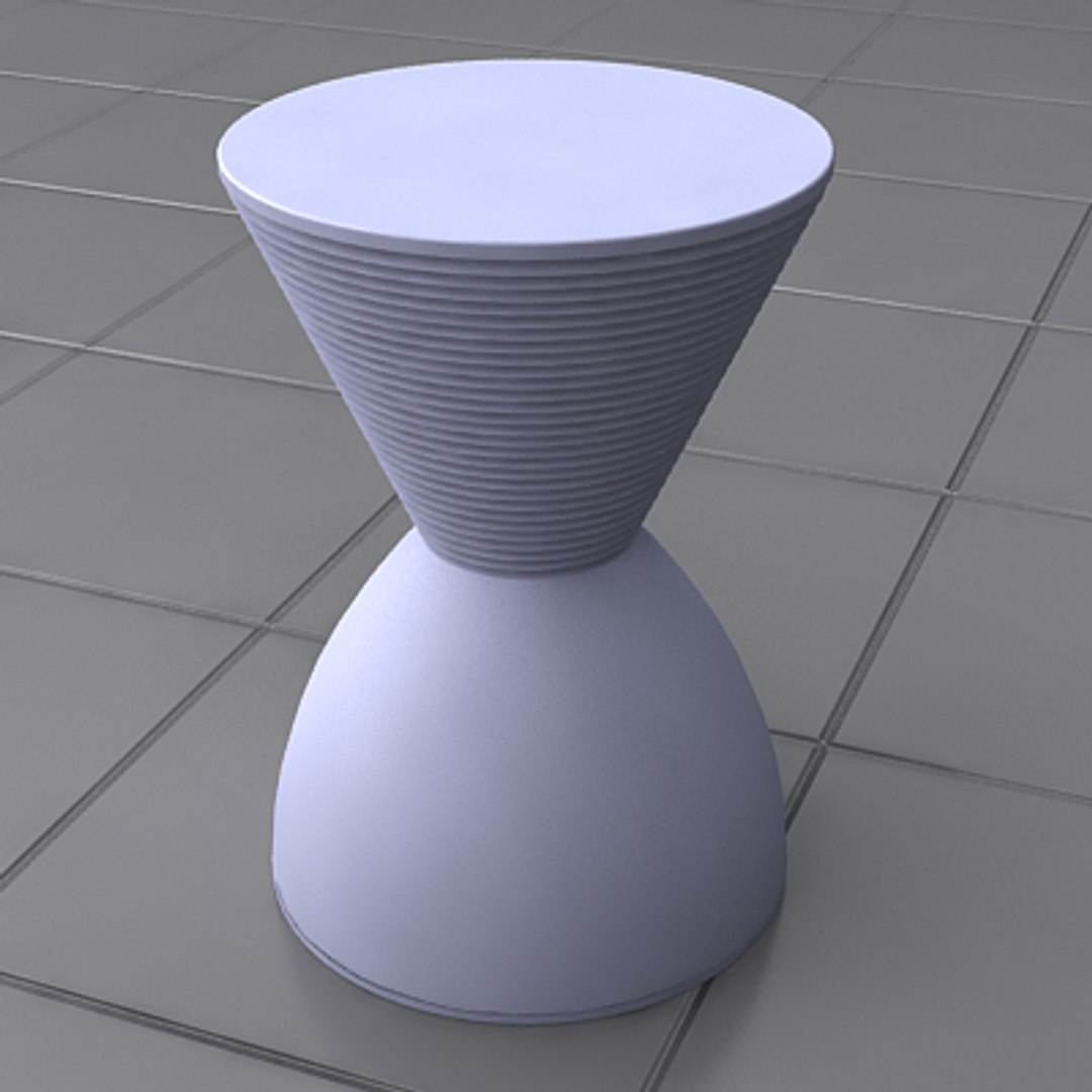 Prince Aha Stool 3d Max