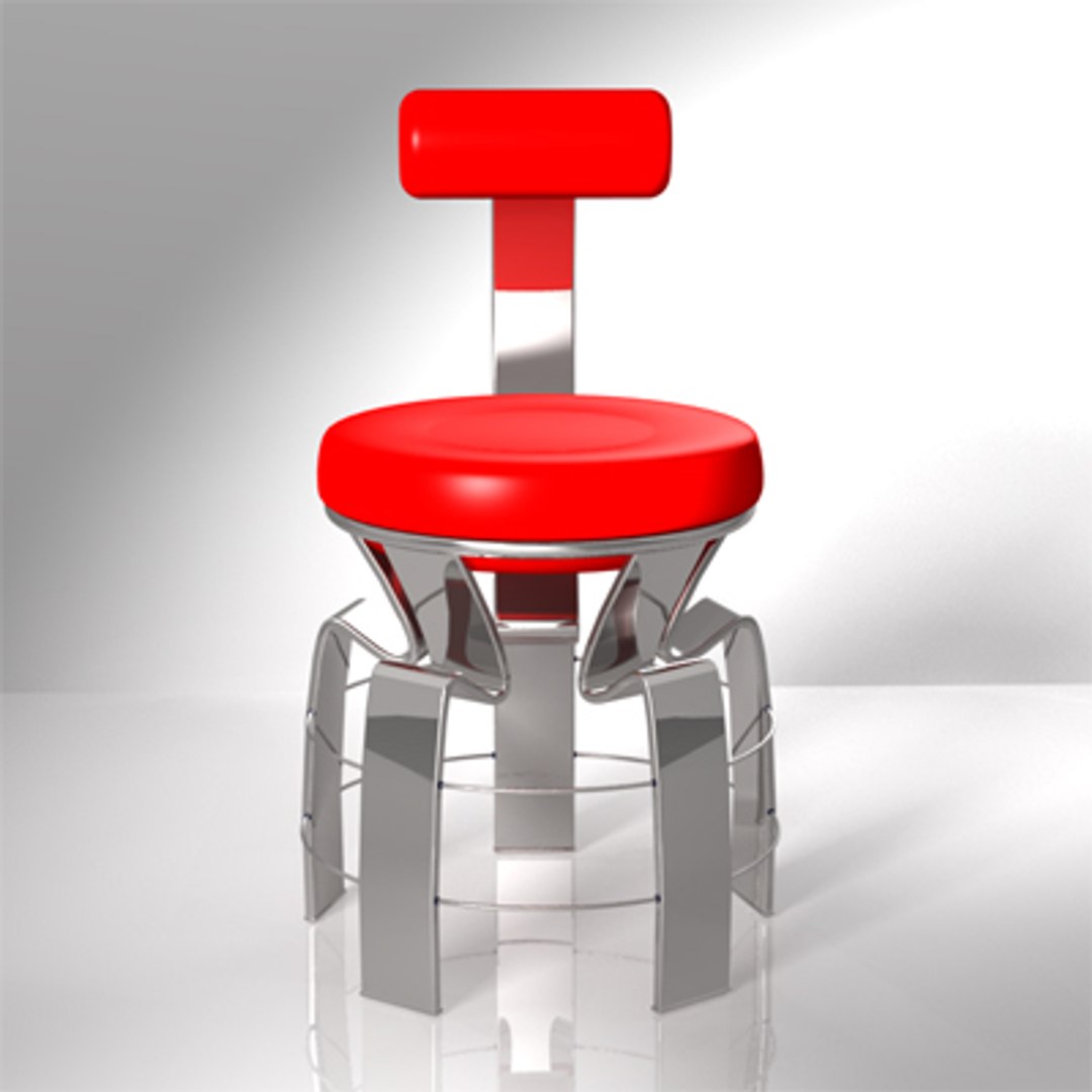 dynamic steele chair design 3d lwo
