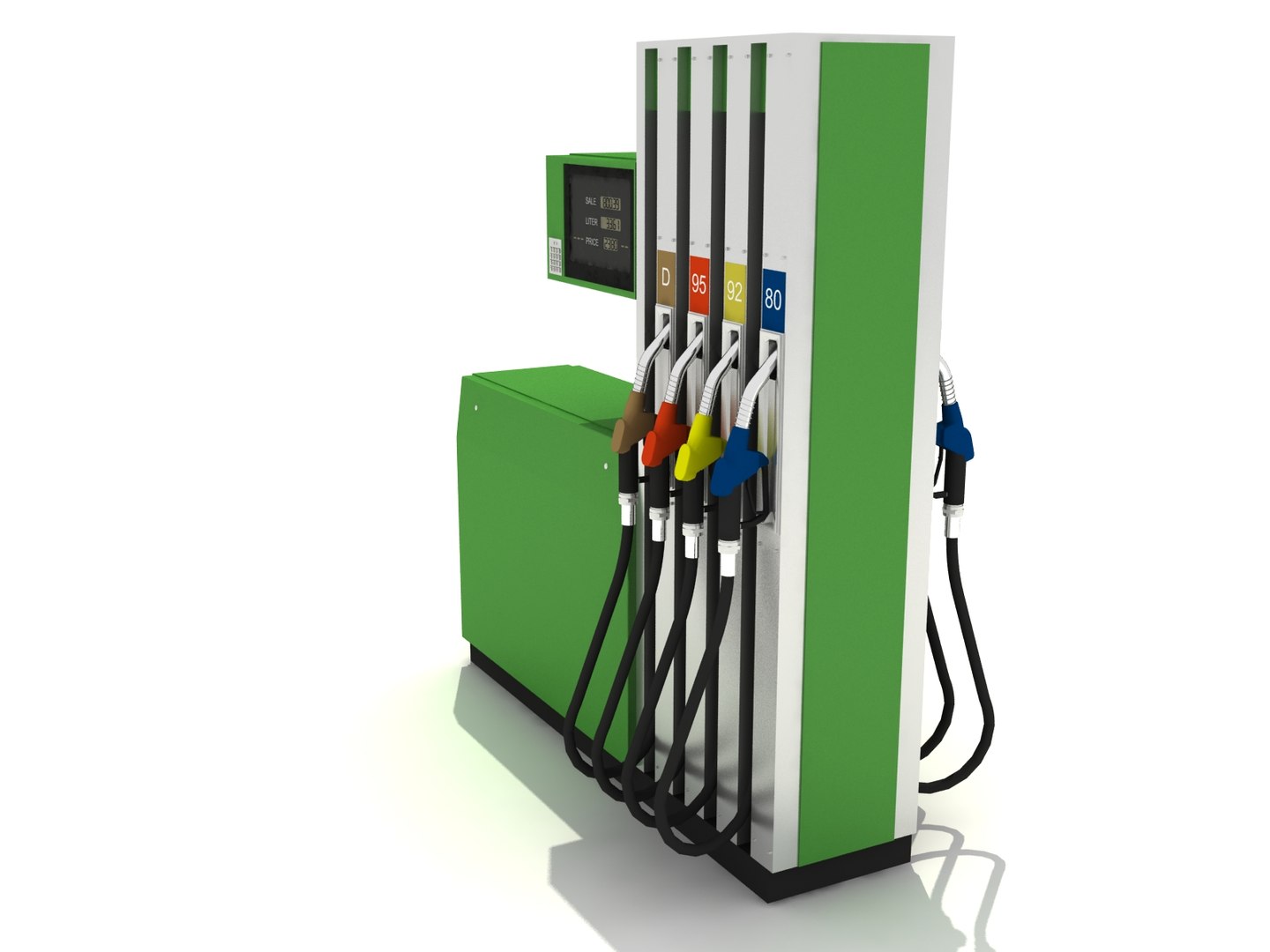 3d Fuel Dispenser Model