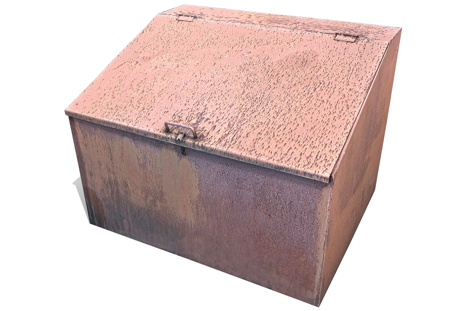 Rusty street metal box 3D - TurboSquid 1379984