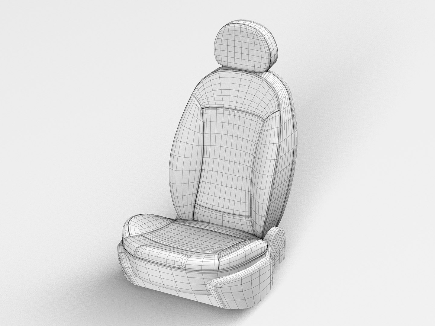 Car Seat V2 Model - TurboSquid 1922452