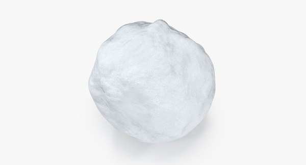3d snowball 03 model