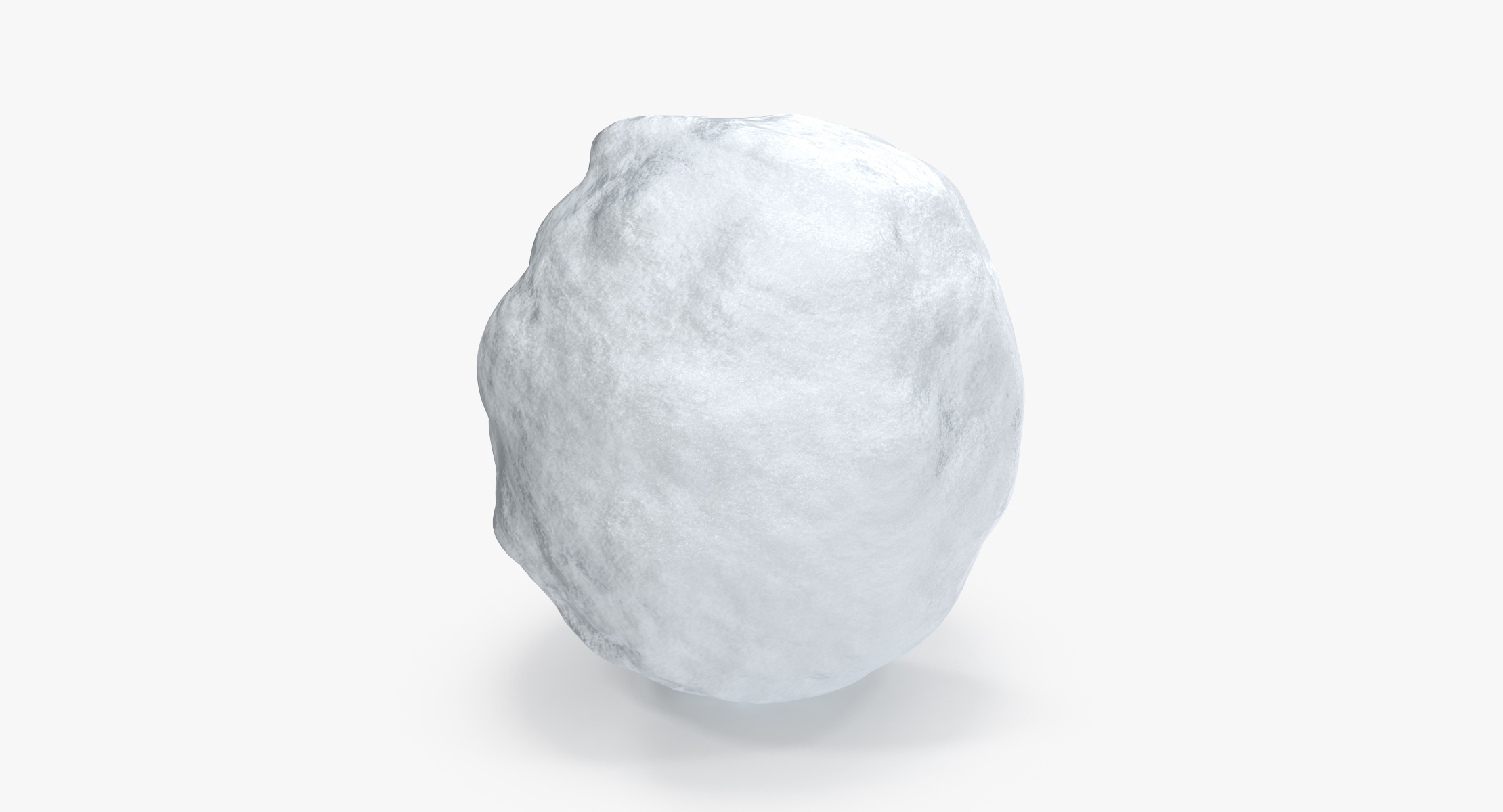 3d snowball 03 model