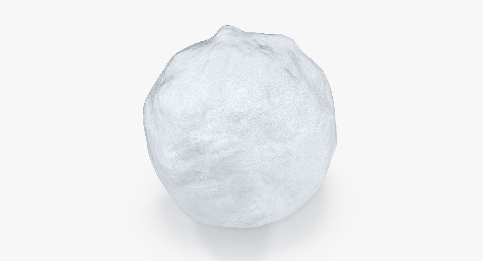3d snowball 03 model