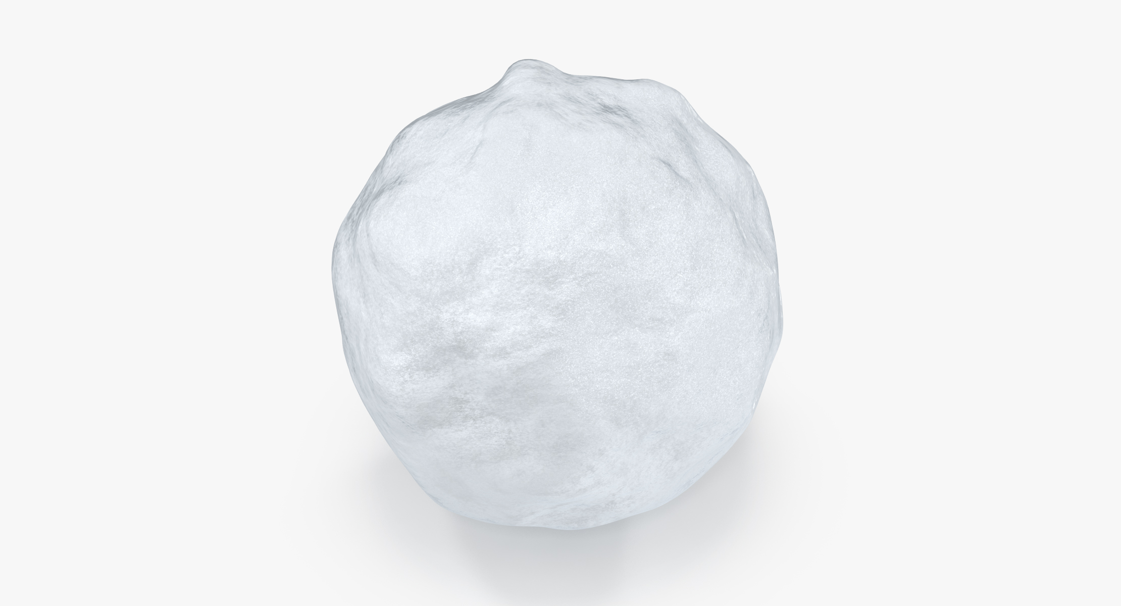 3d snowball 03 model