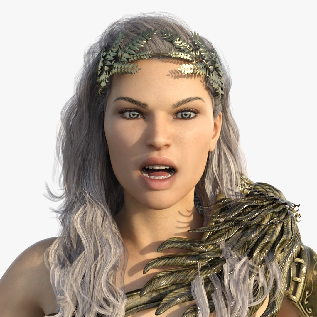 Athena Goddess Rigged Low-poly 3D Model 3D Model - TurboSquid 2387848