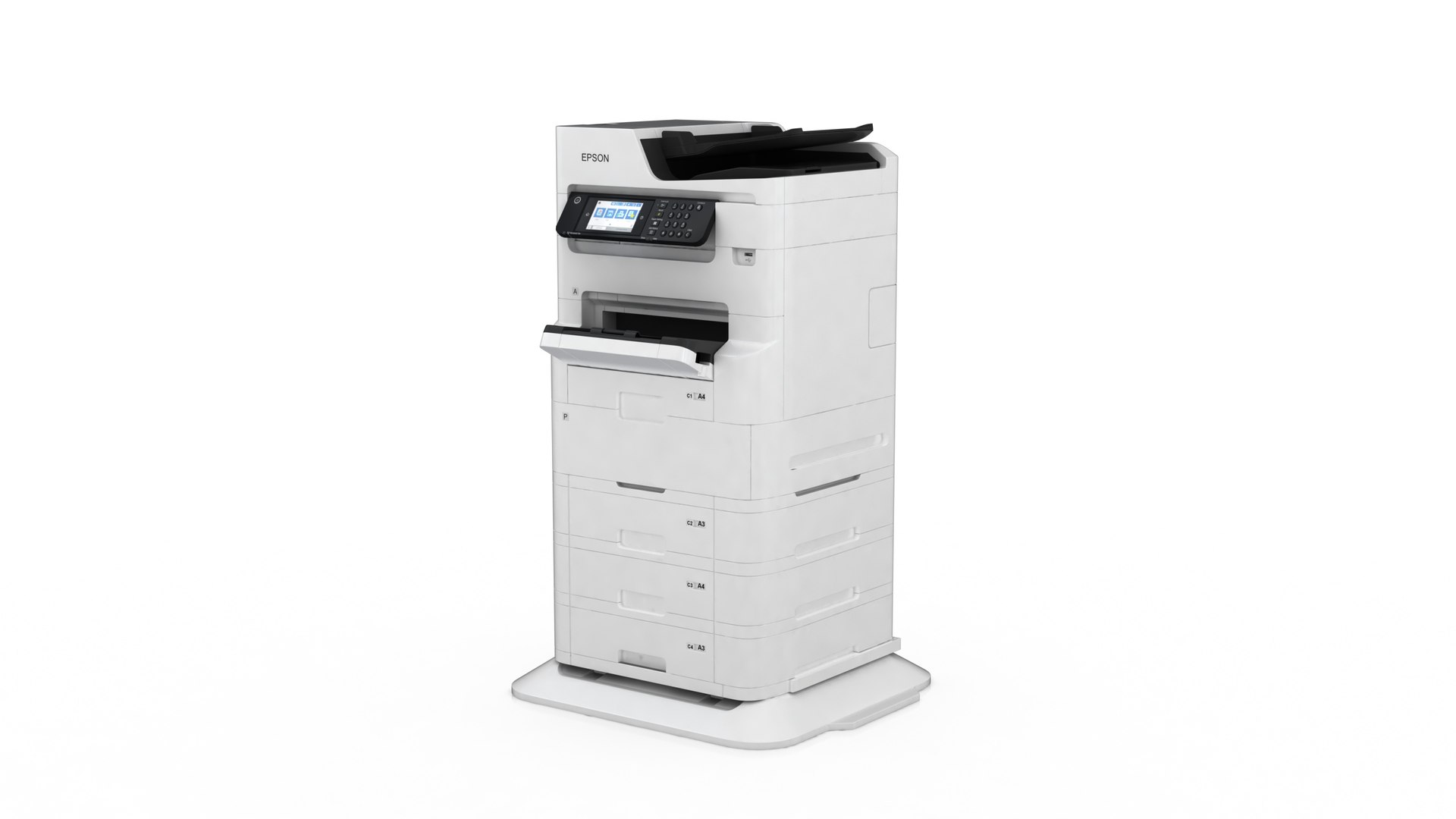 3D WorkForce Pro WF-C879R Multifunction Color Printer Model ...