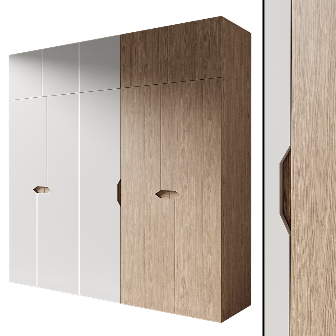 Wardrobe 095 Model - TurboSquid 2204218