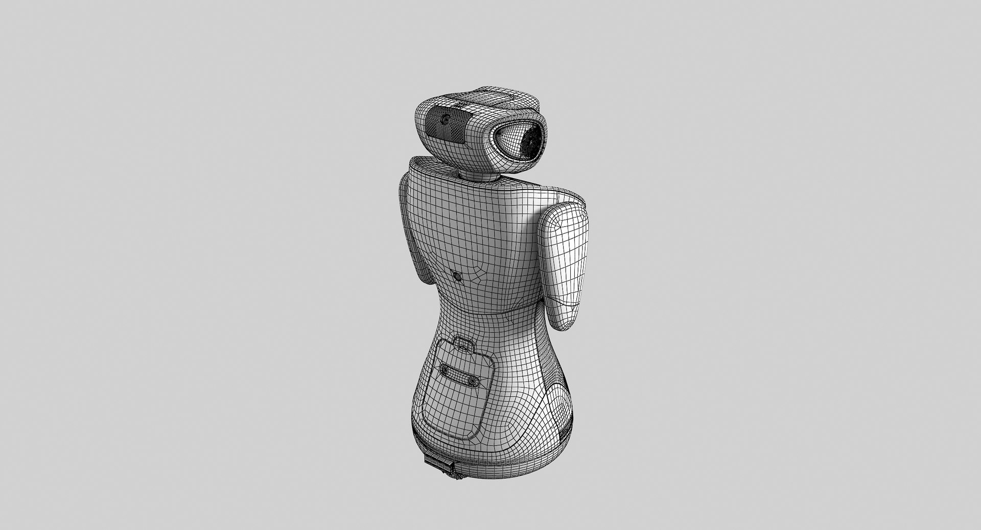 Sanbot Elf Robot 3D Model - TurboSquid 1364986