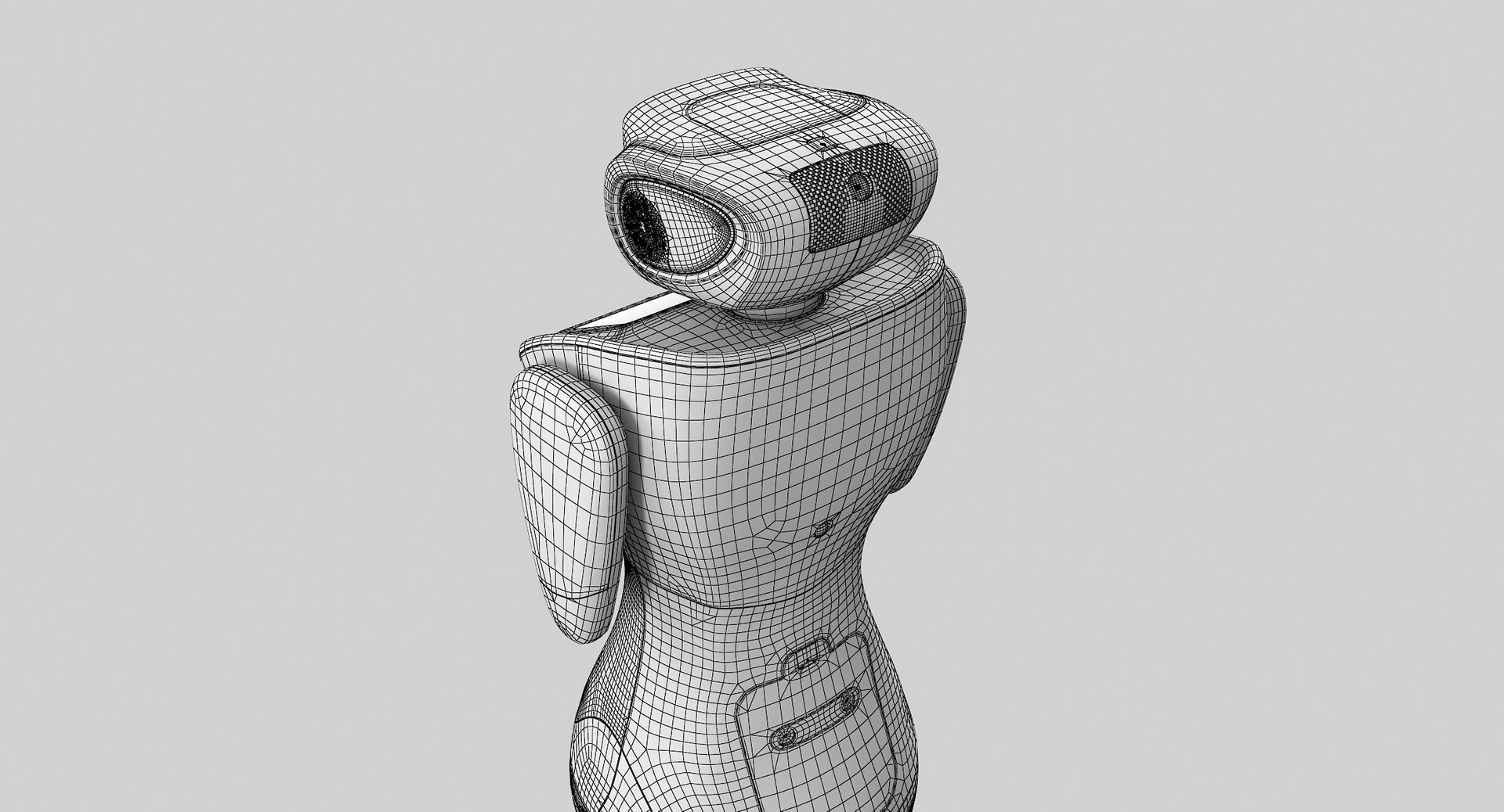 Sanbot Elf Robot 3D Model - TurboSquid 1364986