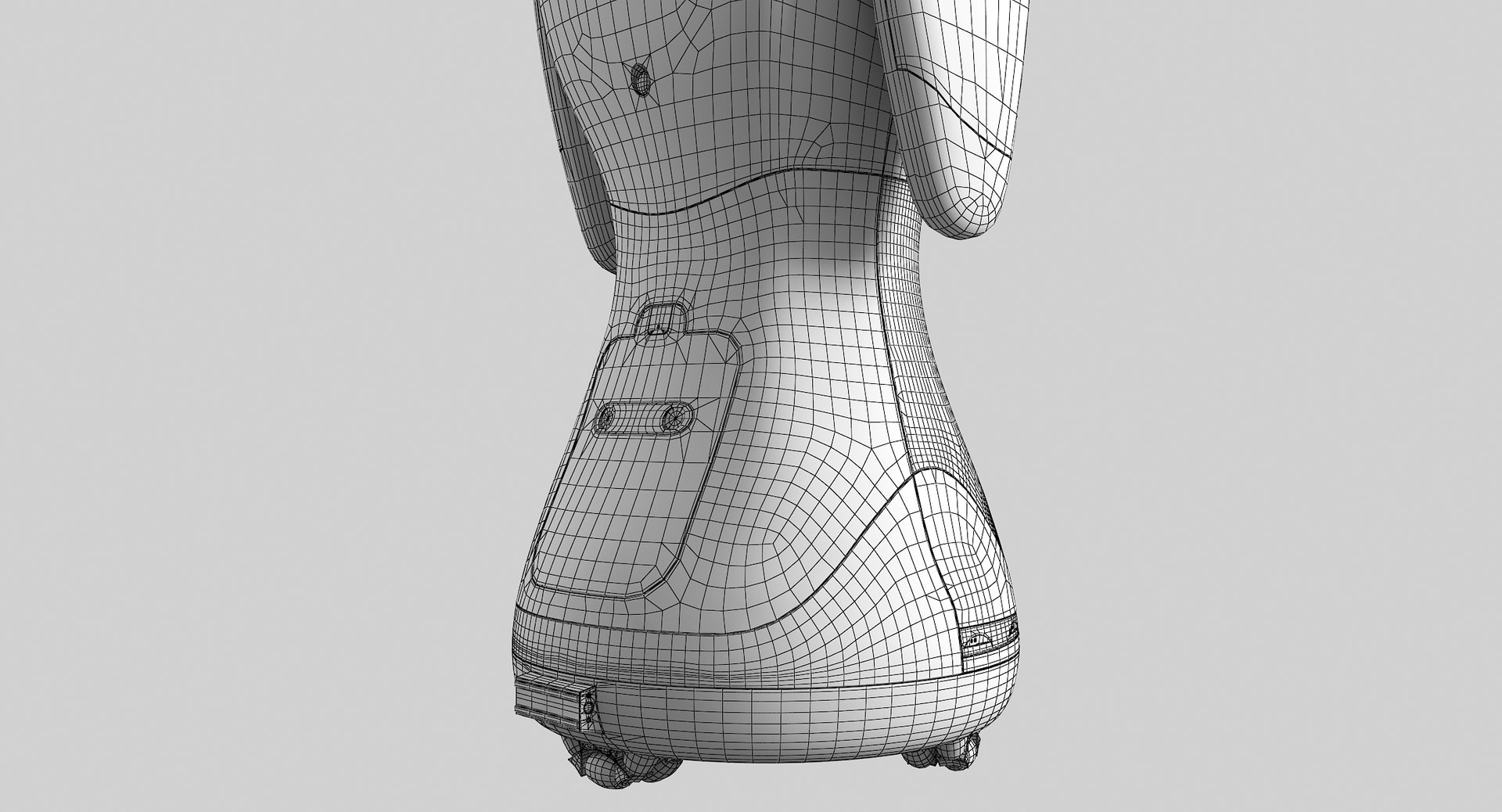 Sanbot Elf Robot 3D Model - TurboSquid 1364986