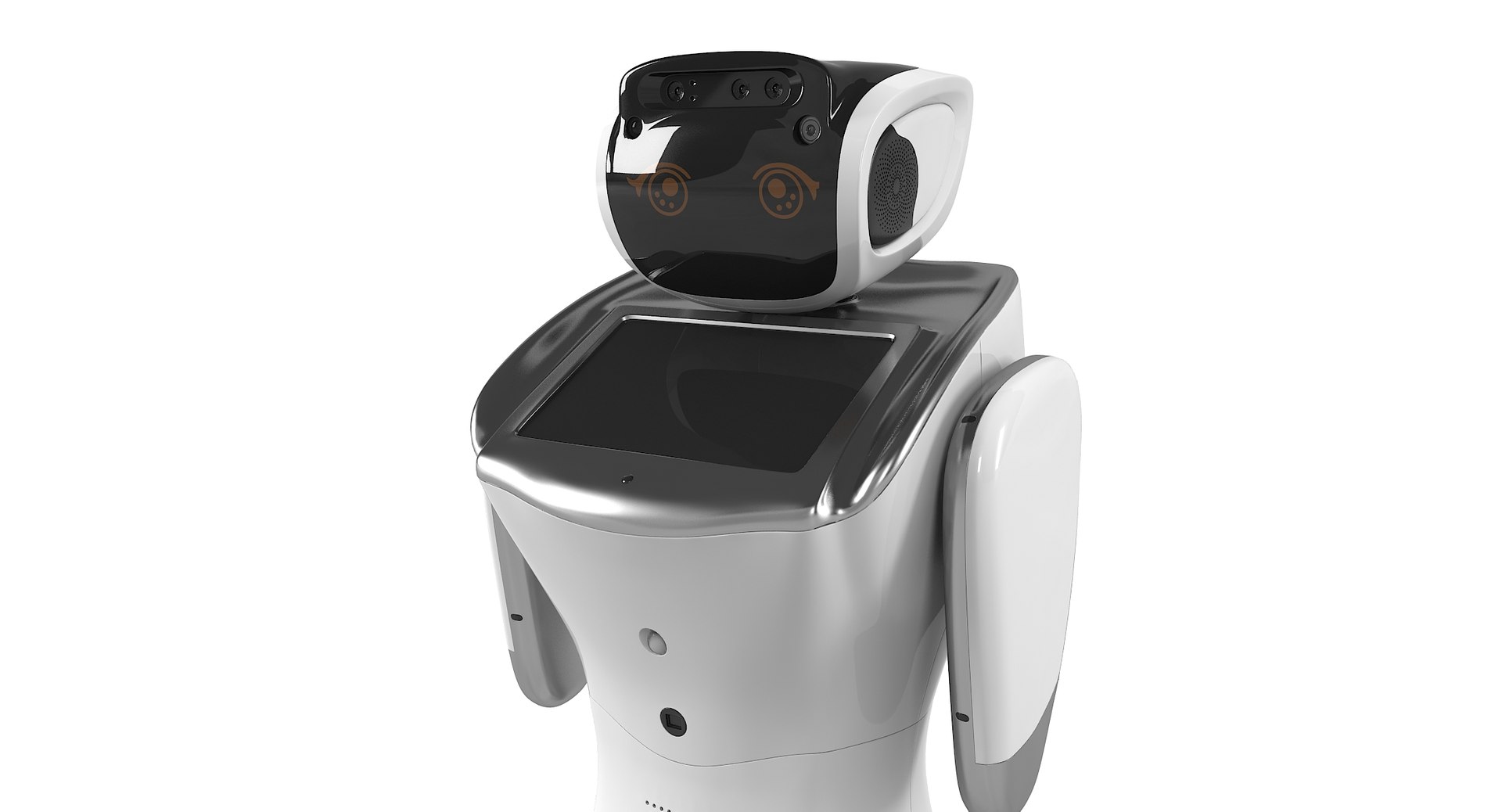 Sanbot elf robot 3D model - TurboSquid 1364986