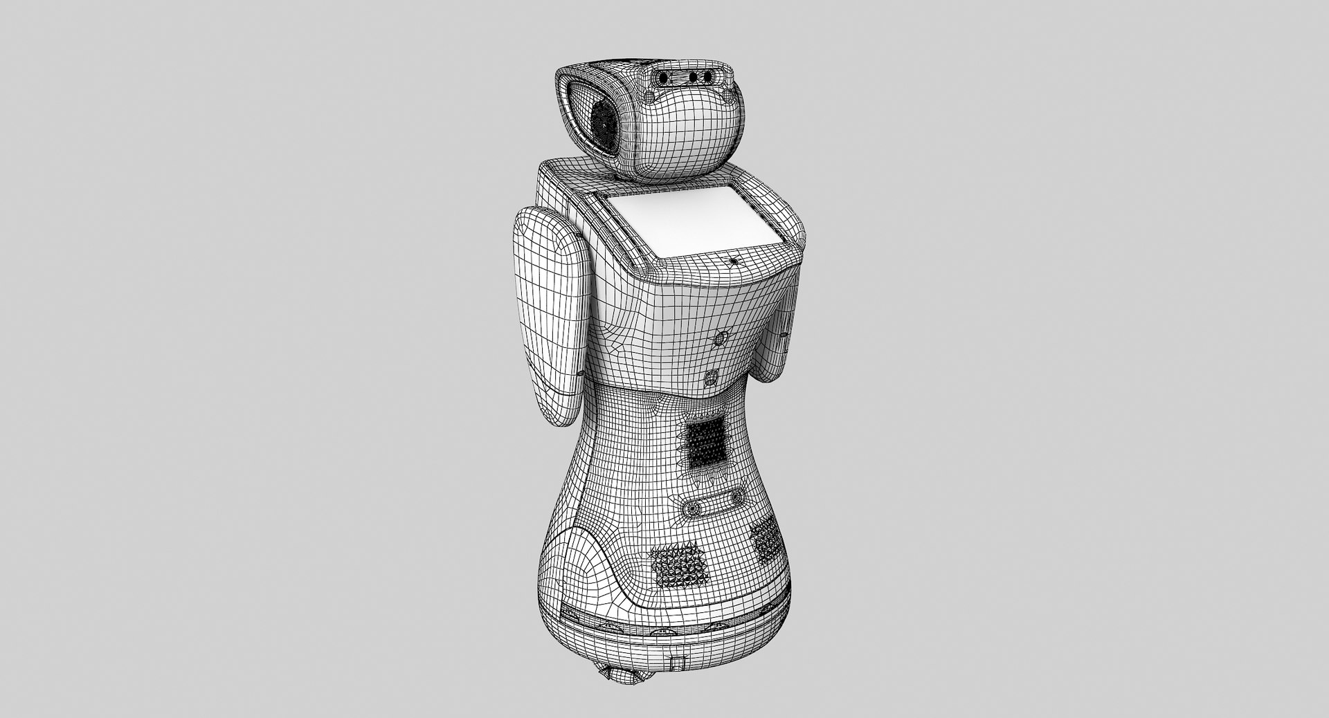 Sanbot Elf Robot 3D Model - TurboSquid 1364986