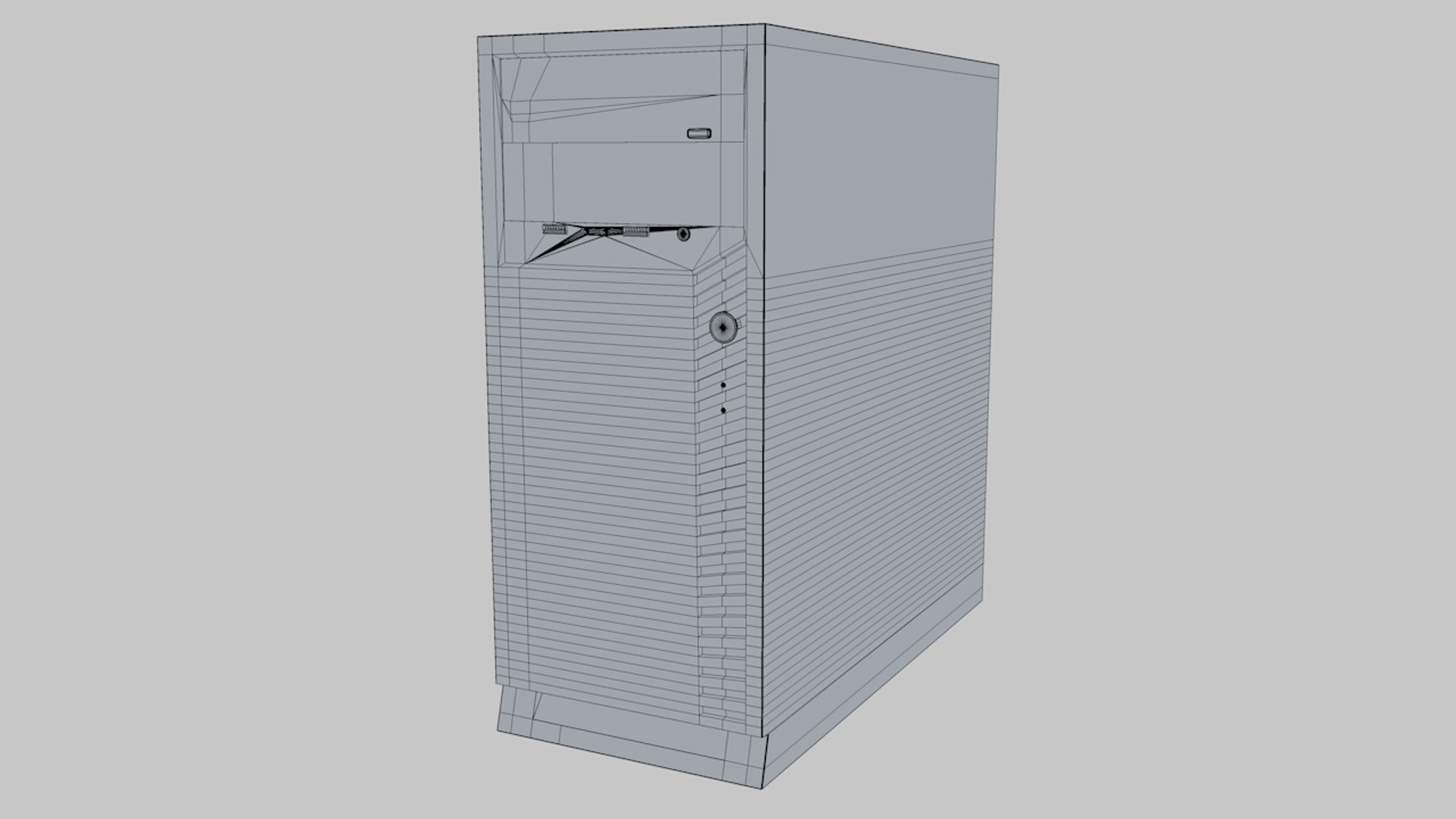 Pc Case Model - TurboSquid 1342972