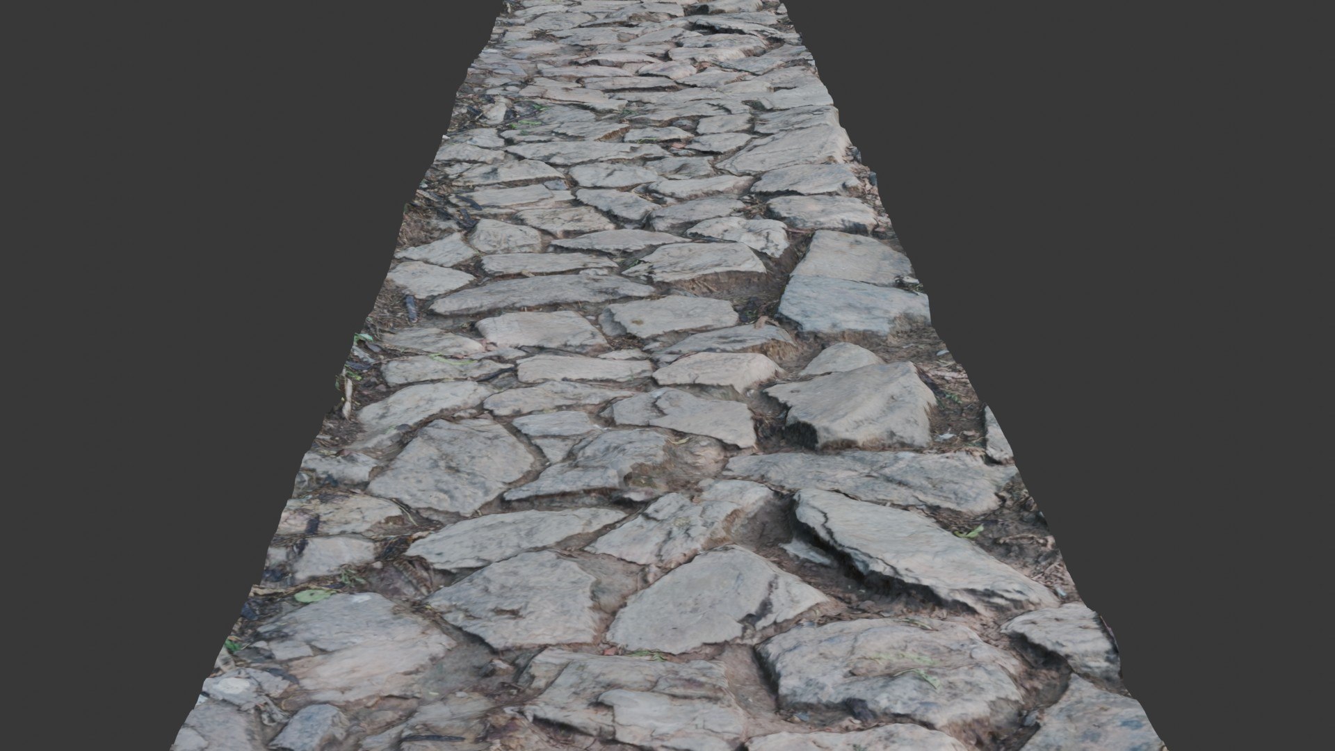 Old Stone Pathway Scan Model - TurboSquid 2395268