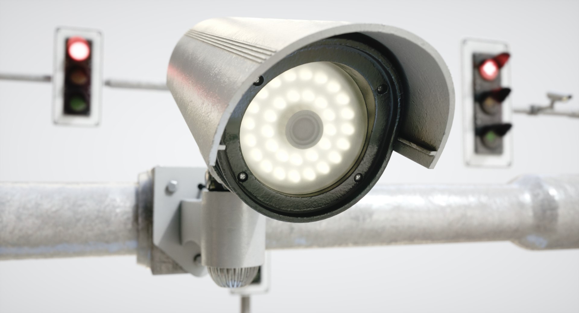 3D Ready Lights Traffic Model - TurboSquid 1276710