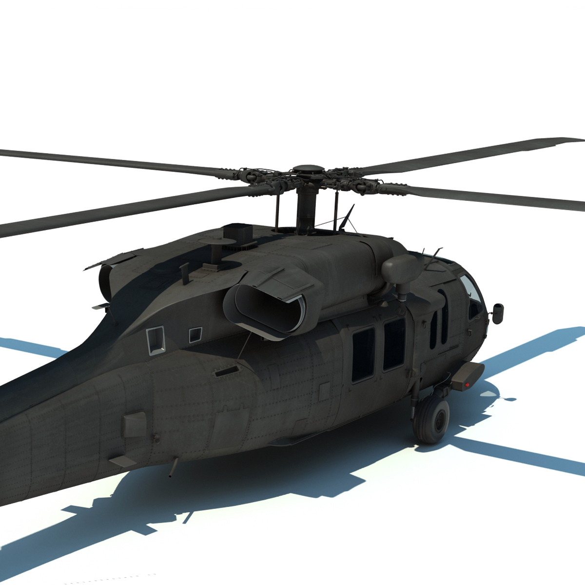 uh-60m blackhawk military helicopter max