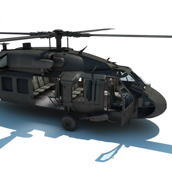 uh-60m blackhawk military helicopter max