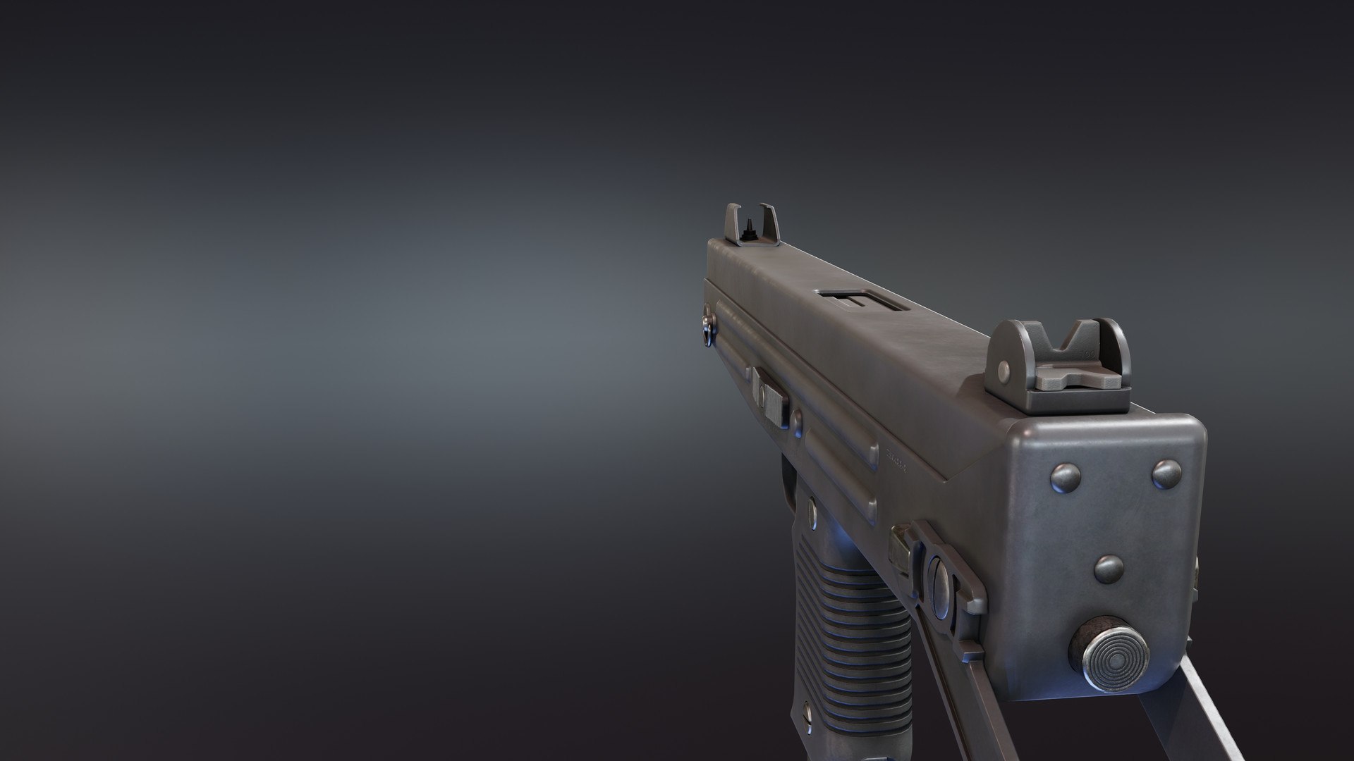 3D Star Z84 SMG Model - TurboSquid 2182072