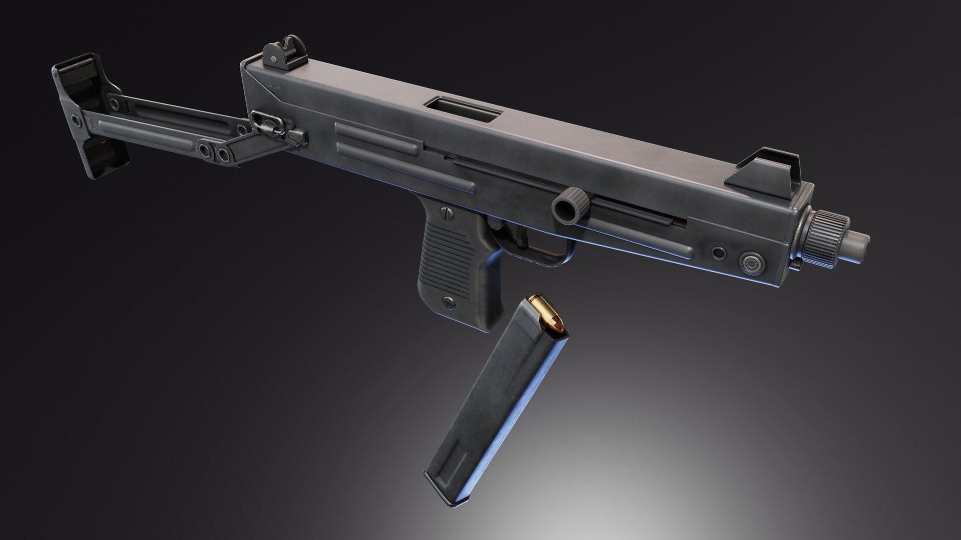 3D Star Z84 SMG Model - TurboSquid 2182072