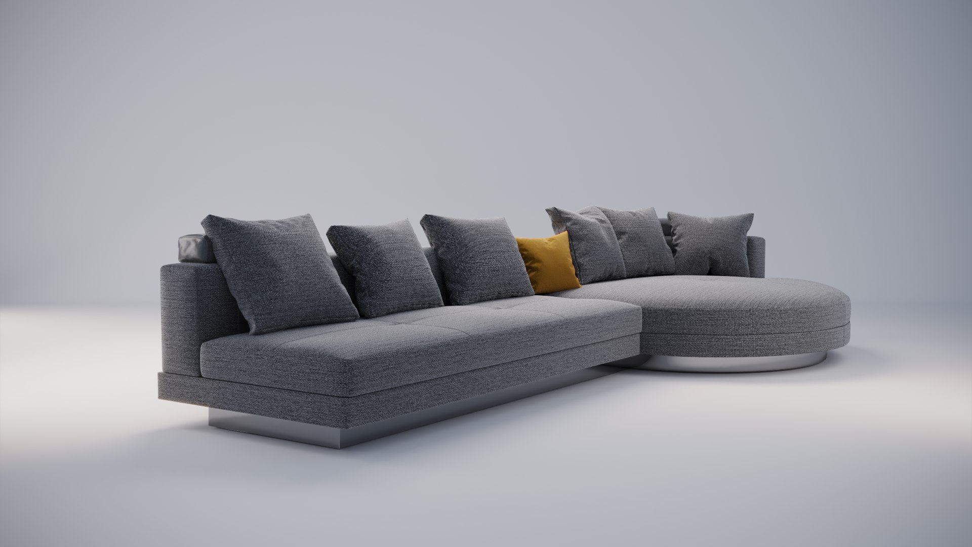 Minotti Sofa Connery 3D Model 3D Model - TurboSquid 1814375