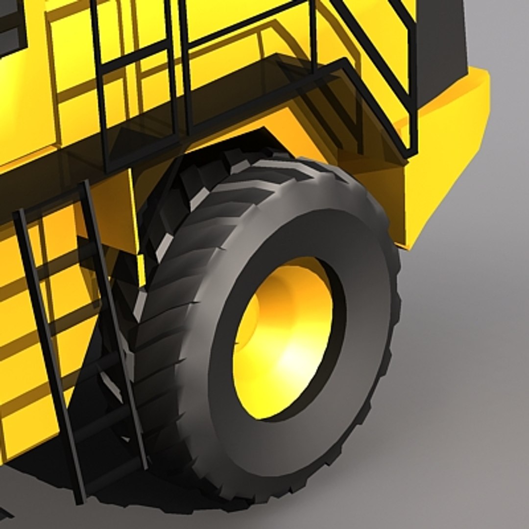 l350 wheel loader 3d model