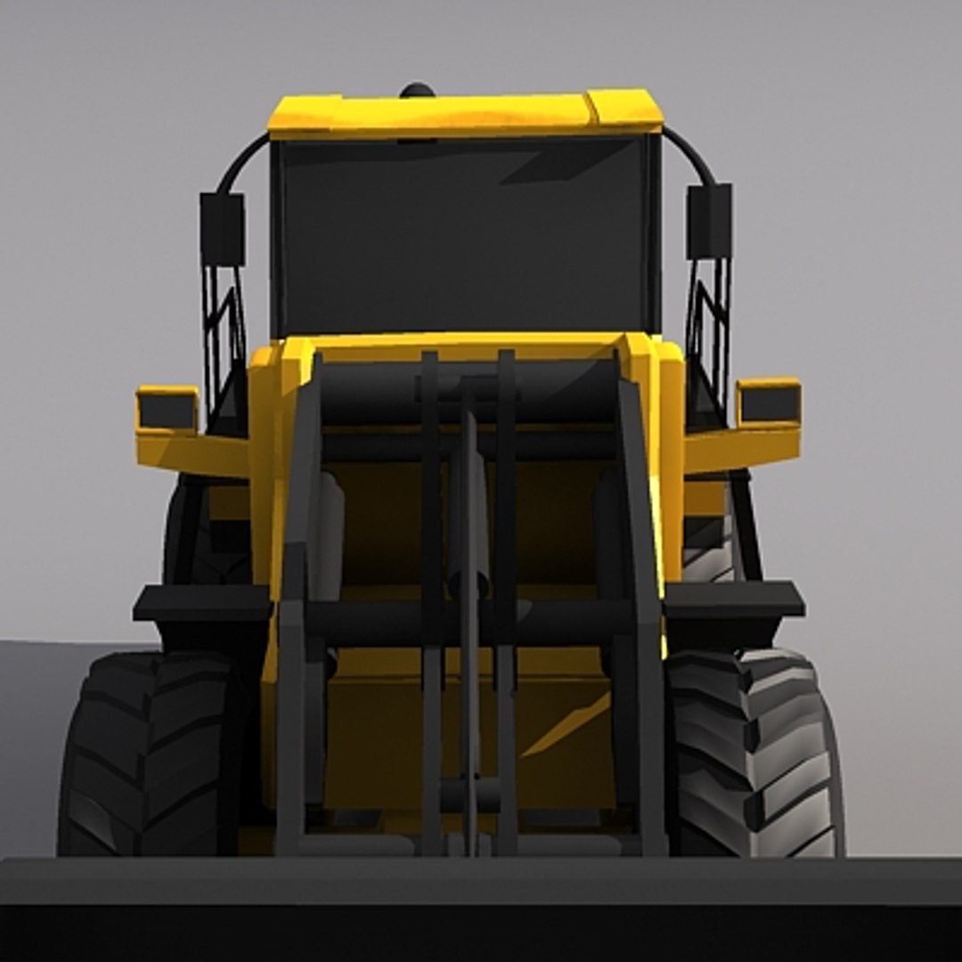 l350 wheel loader 3d model