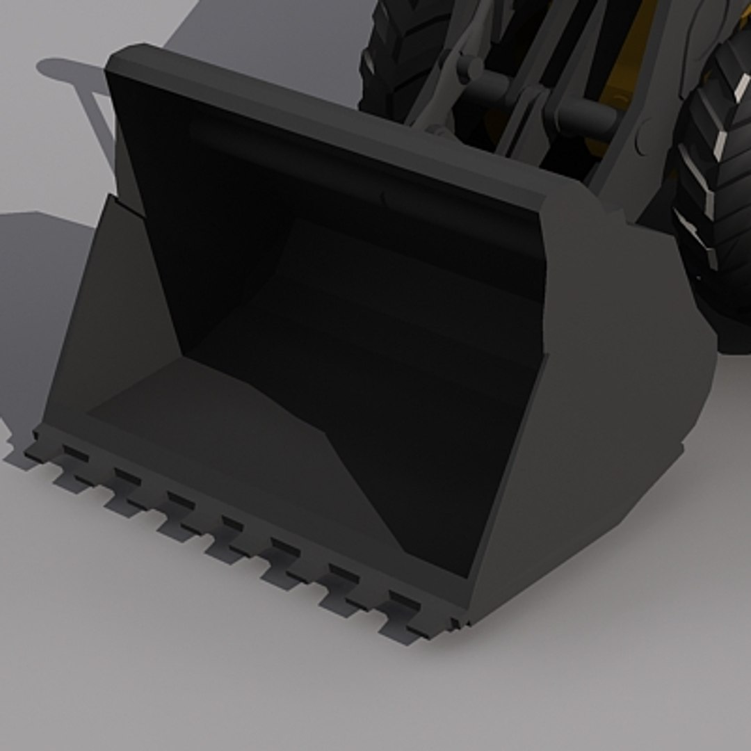 l350 wheel loader 3d model