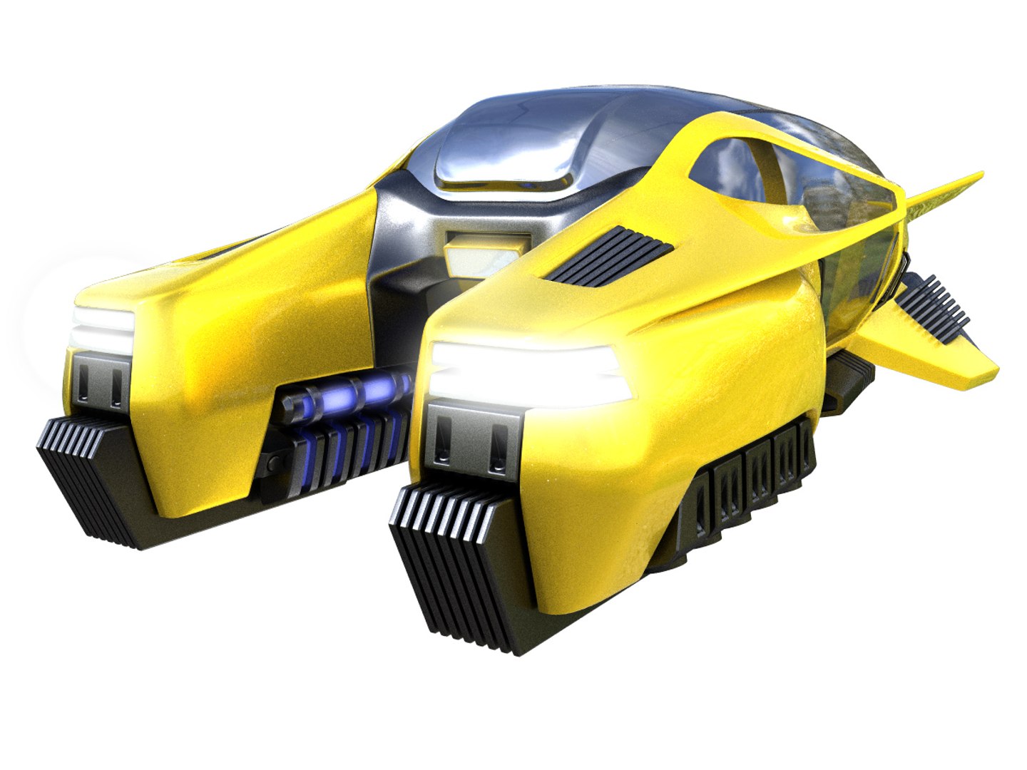 3D Hover Taxi - TurboSquid 1241892