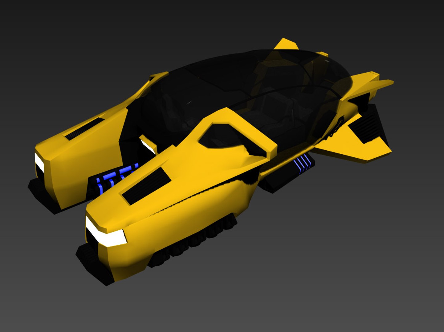 3D Hover Taxi - TurboSquid 1241892