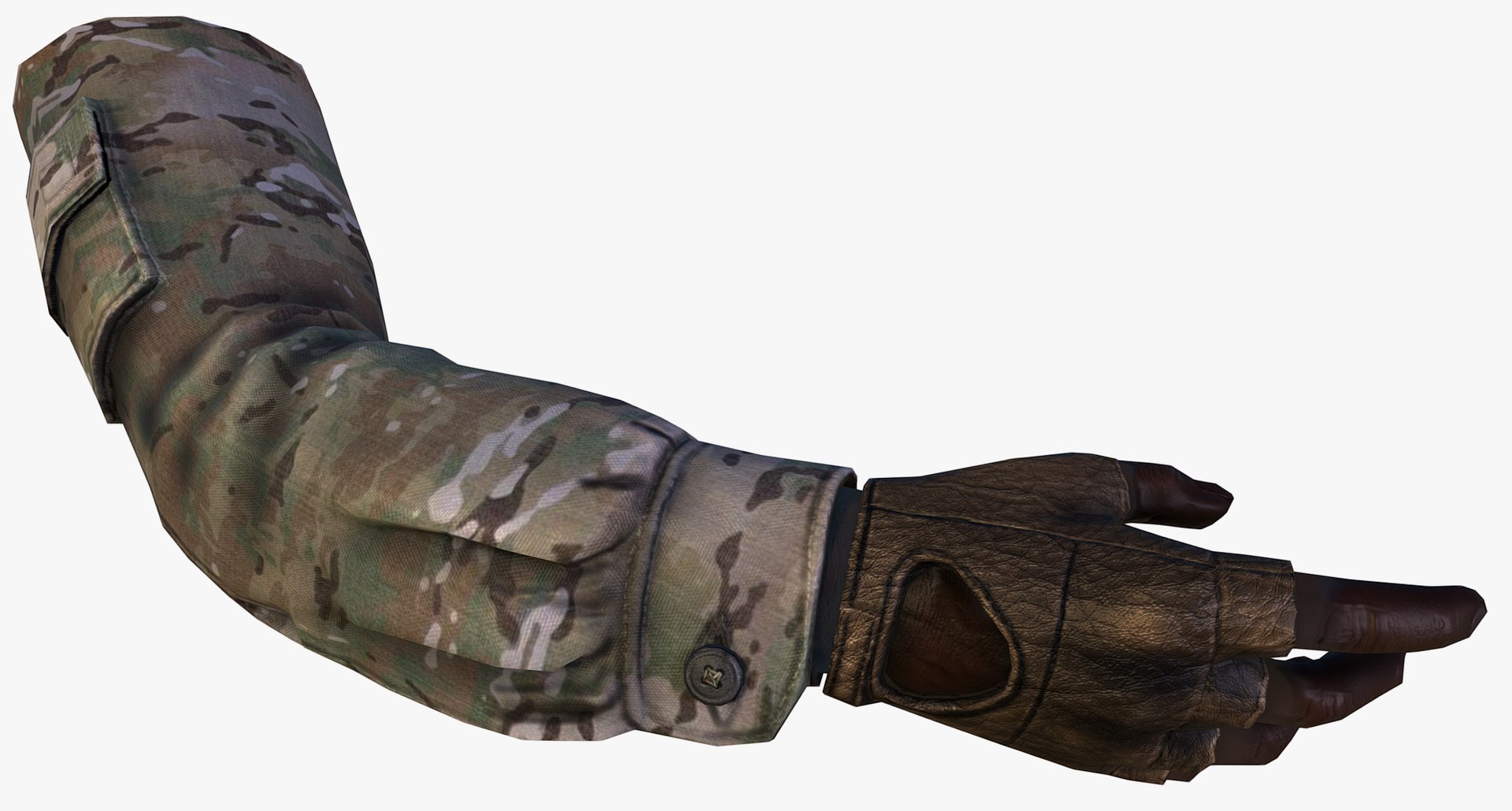 3d hand person shooter model