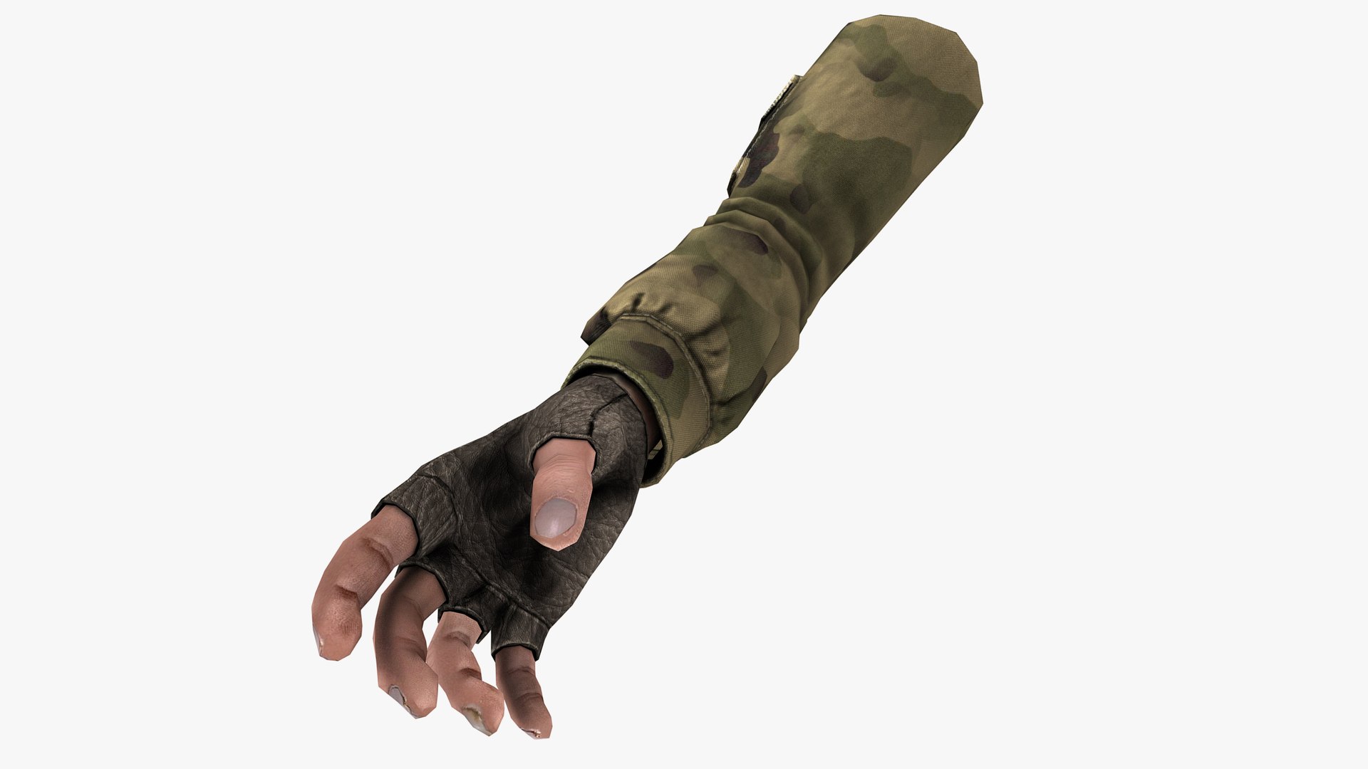 3d hand person shooter model