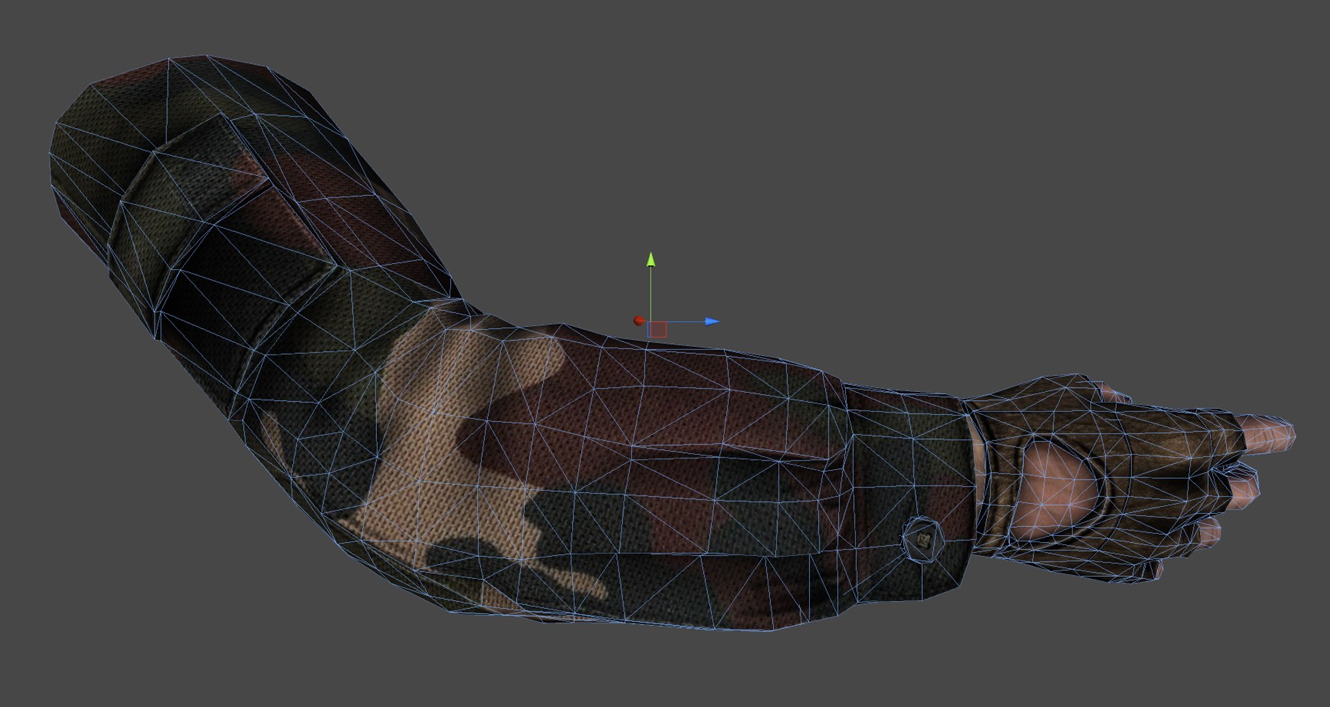 3d hand person shooter model