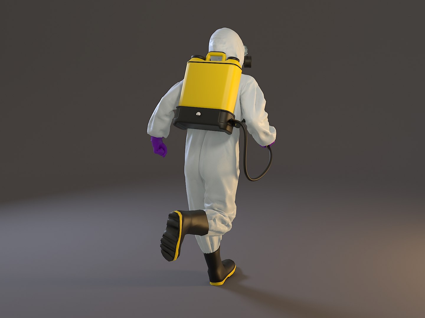 Female biohazard suit acc model - TurboSquid 1527973