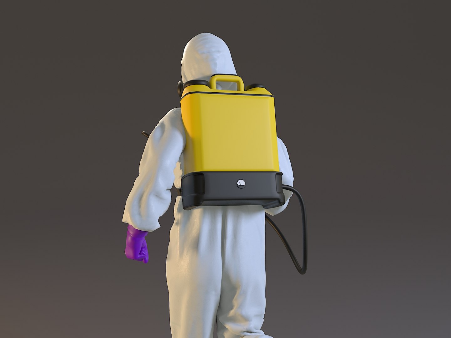 Female biohazard suit acc model - TurboSquid 1527973