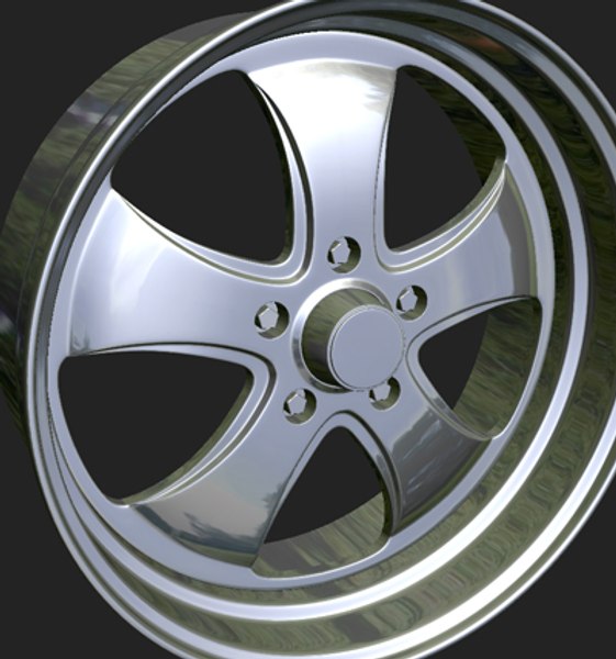 wheels rim 3d obj