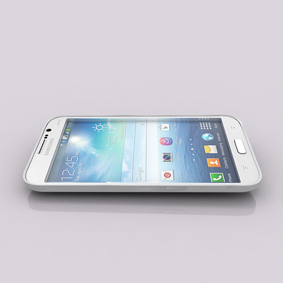 3d Samsung Galaxy Mega 5 Model