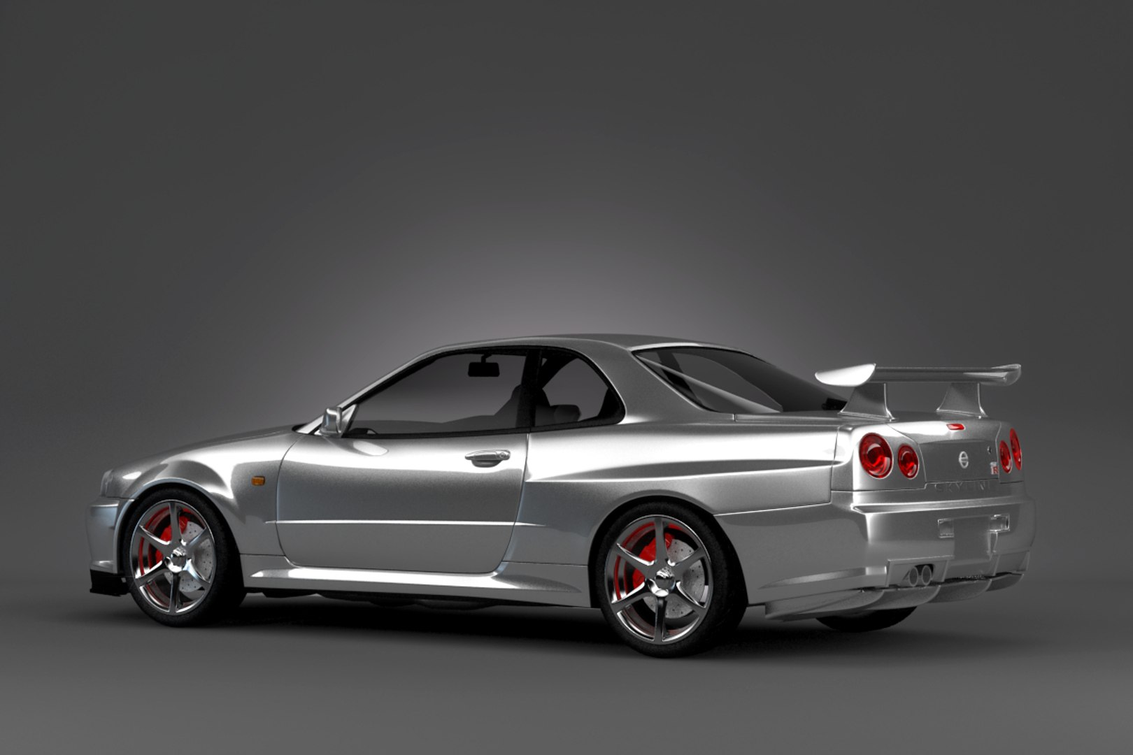 3d Model Nissan Skyline R34