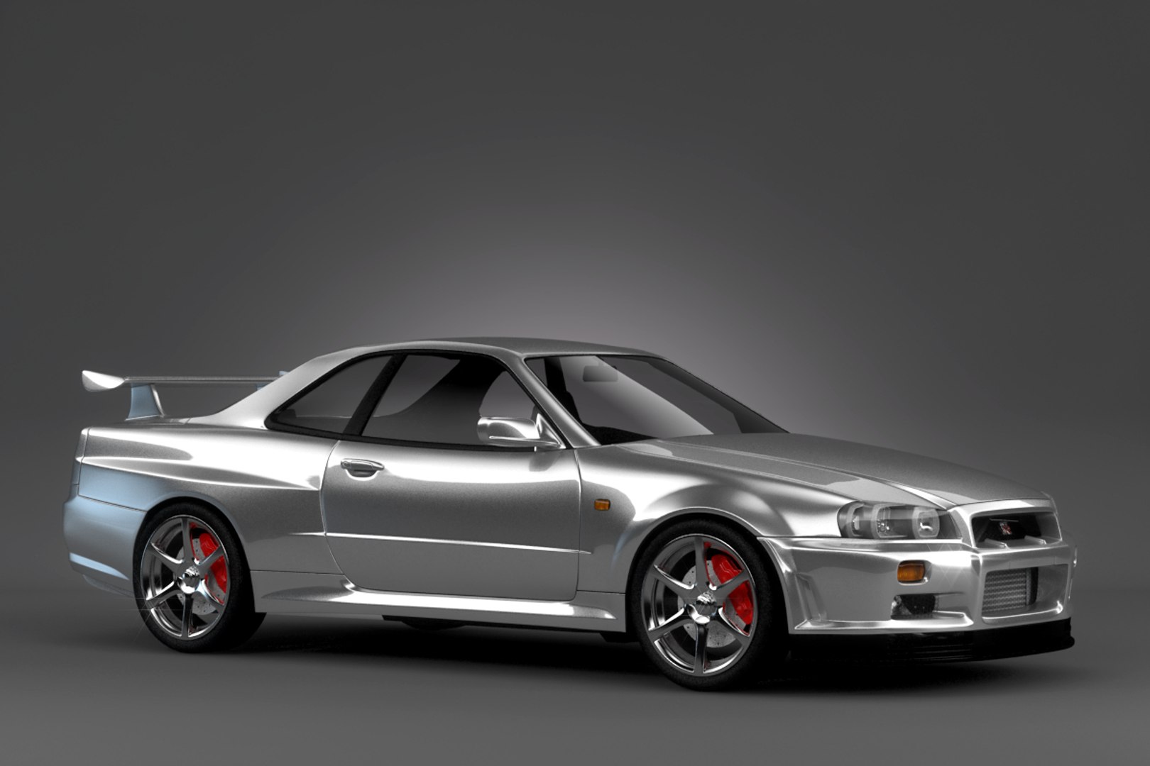3d Model Nissan Skyline R34