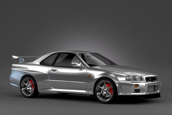 modelo 3d Nissan SkyLine R34 GTR - TurboSquid 663867